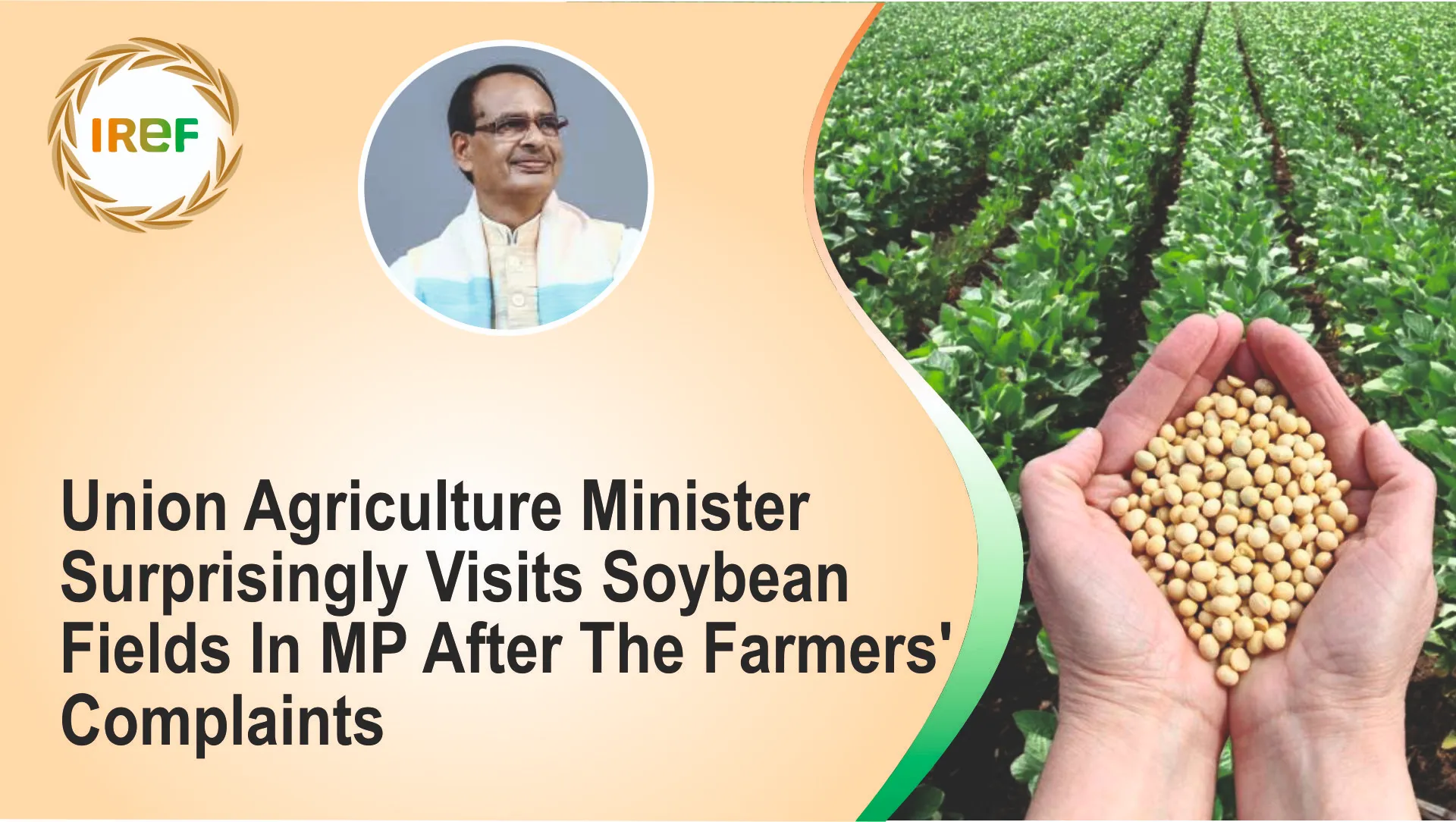 Union Agriculture Minister Surprisingly Visits Soybean Fields In MP ...