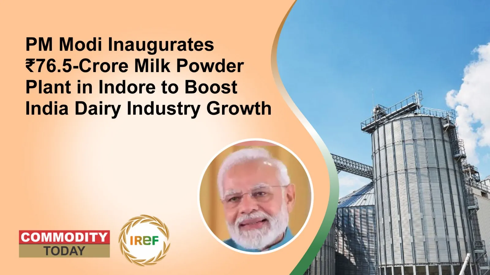 PM Modi Inaugurates ₹76.5-Crore Milk Powder Plant in Indore to Boost ...