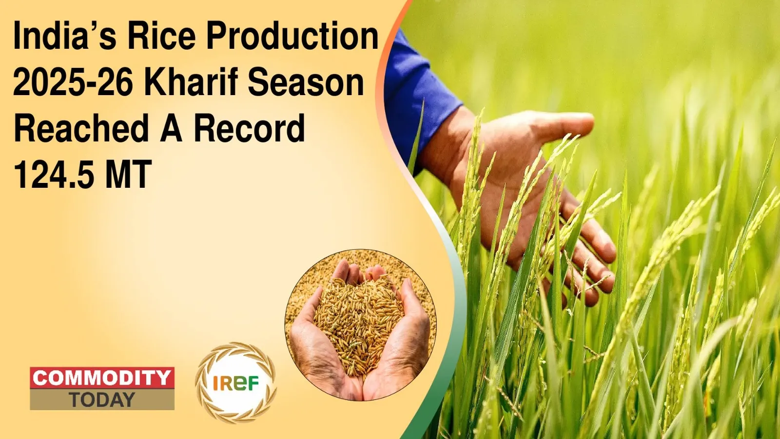 India’s Rice Production 2025-26 Kharif Season