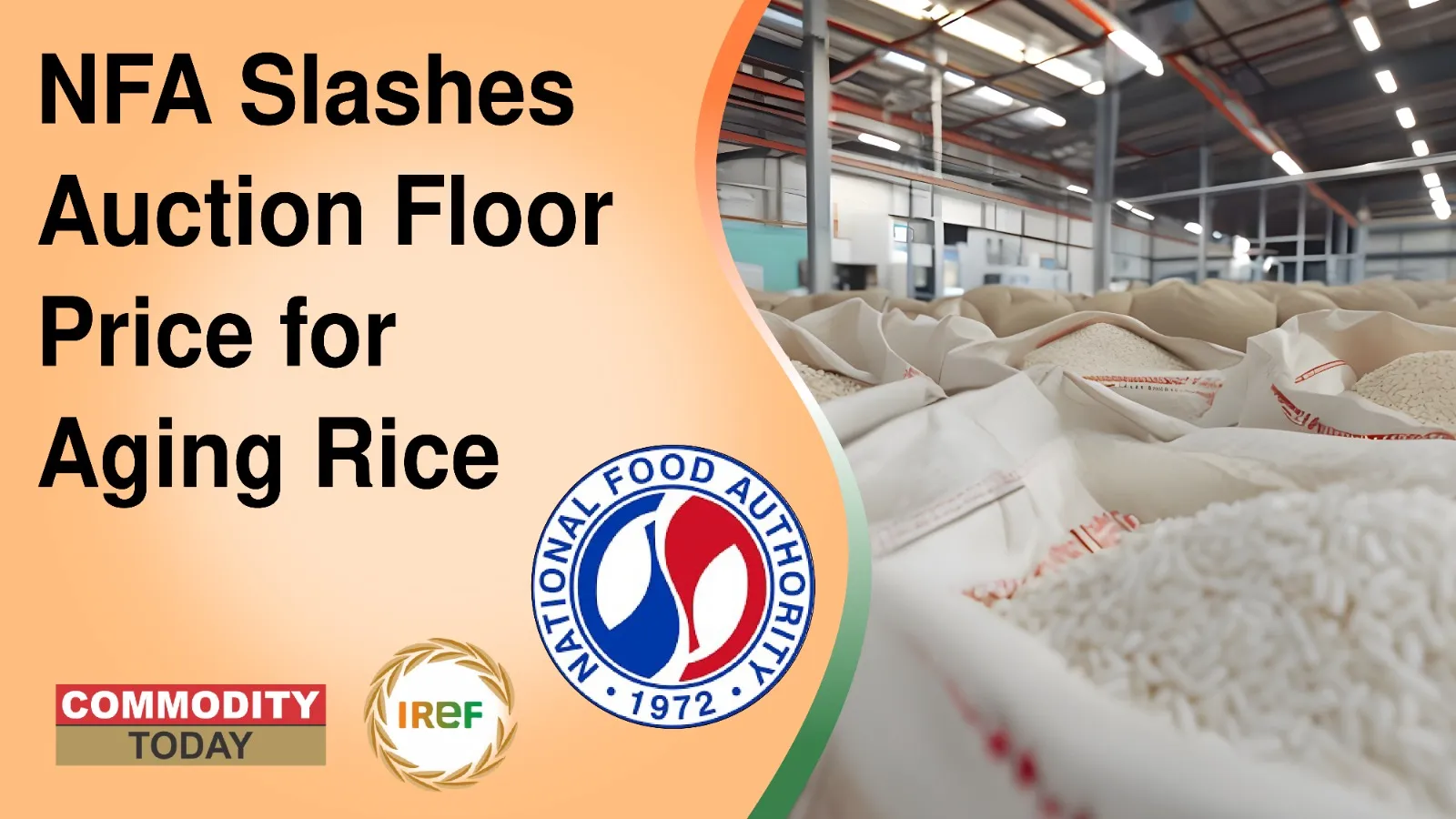 NFA Slashes Auction Floor Price for Aging Rice